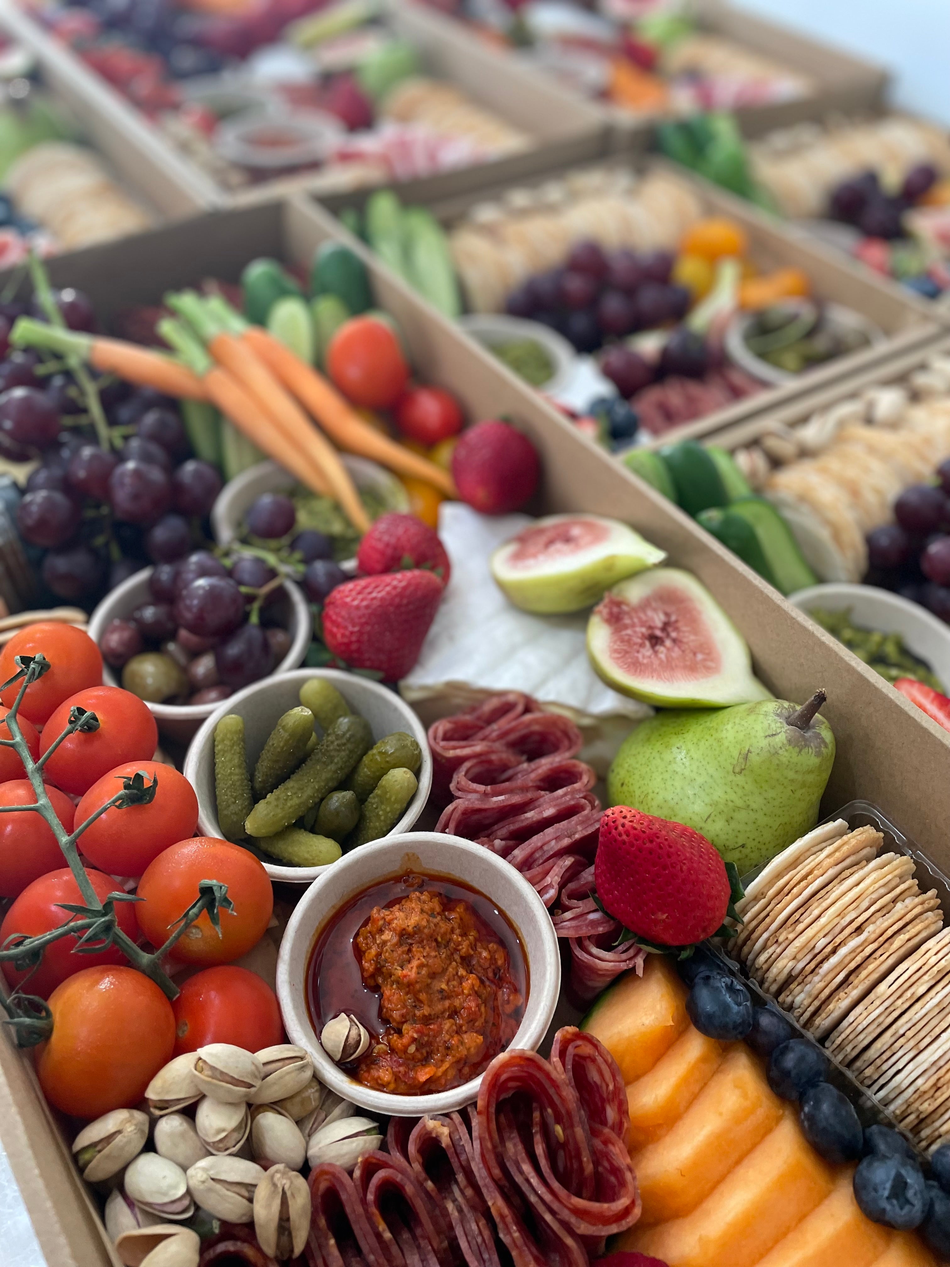 Corporate Gifting – 8 Christmas Grazing Boxes with Delivery | Gold ...